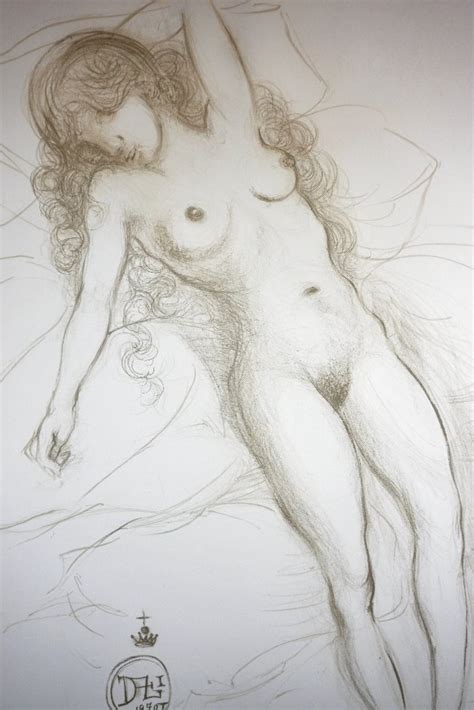 Lovers Adam And Eve By Salvador Dali