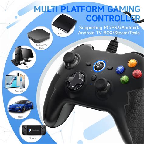 Snapklik Com EasySMX Wired Gaming Controller PC Game Controller Joystick