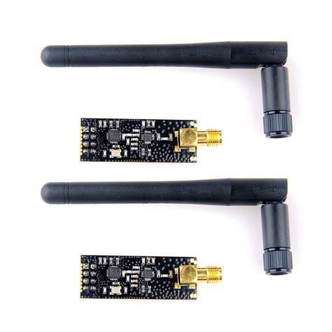 módulo wireless nrf24l01 transceiver antena circuito facil