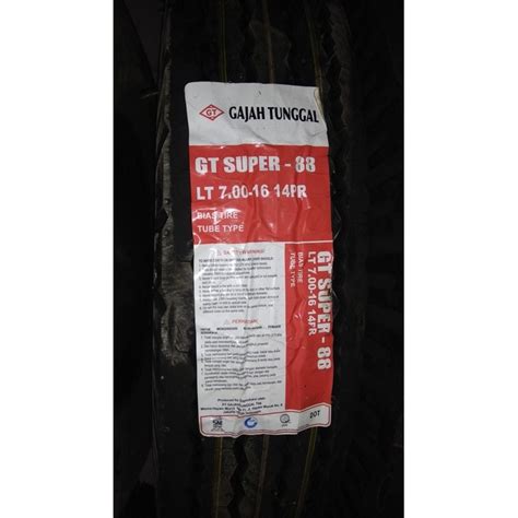 Jual Ban Truk Gajah Tunggal Angkutan Barang Truk Double Gt Super 88n