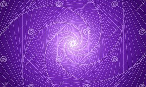 Vector Abstract Outline Geometric With Purple Gradient Background Stock Illustration