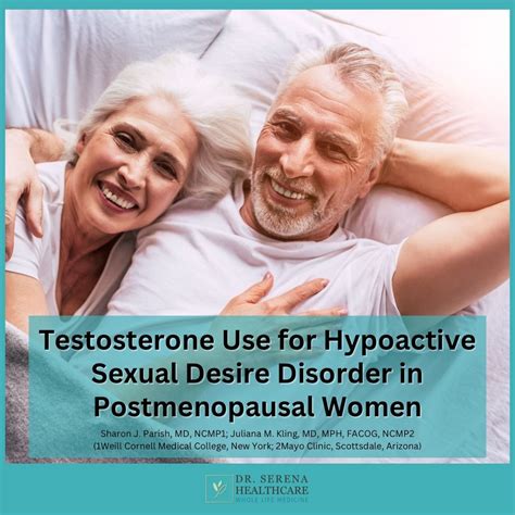 Amy Lee On Linkedin Transdermal Testosterone Improves Sexual Desire