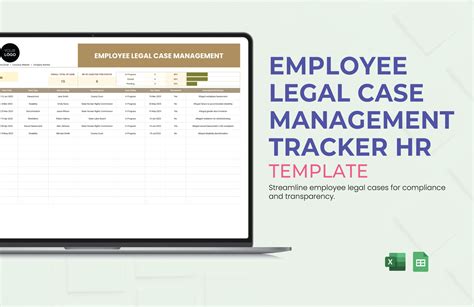 Case Tracker Excel Template