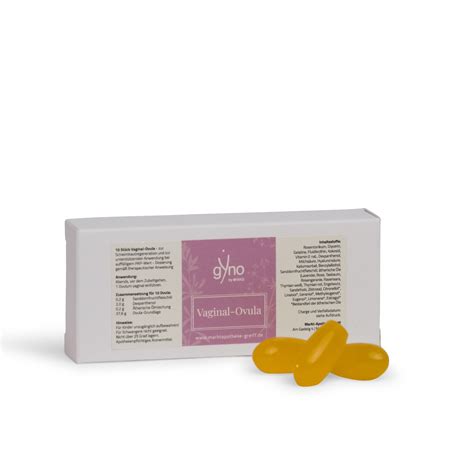 Gyno Vaginalovula Pap 10 Ovula Markt Apotheke Greiff