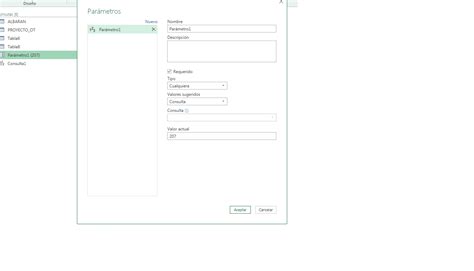 Solved Passing Parameters To Query Editor From Another Ta