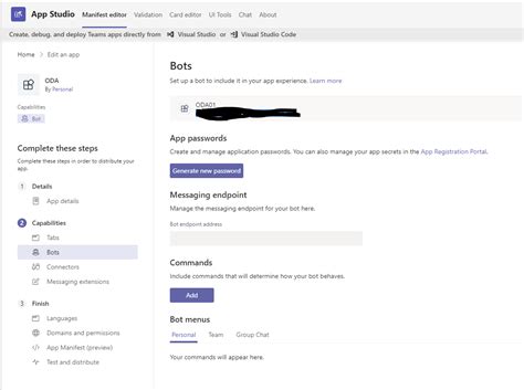 guide to configure microsoft teams with the oracle digital assistant