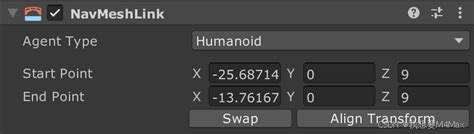 Unity新导航系统 Navmeshagent组件andnavmeshlink组件 Csdn博客