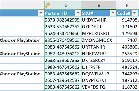 Key Standard And Ignored Columns In Xlcompare Rxlcompare