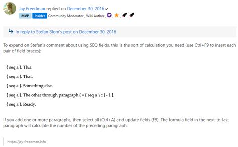 Referencing The Previous Paragraph Number With Seq Legal Office Guru