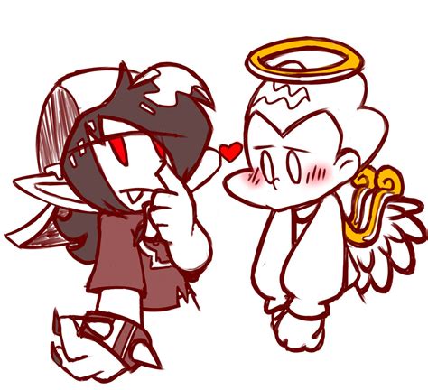 Fnf Au Bf And Pico Doodle Thing By Artsygum On Deviantart