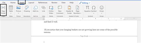 How To Separate Pages In Word Online WordOnlineTips