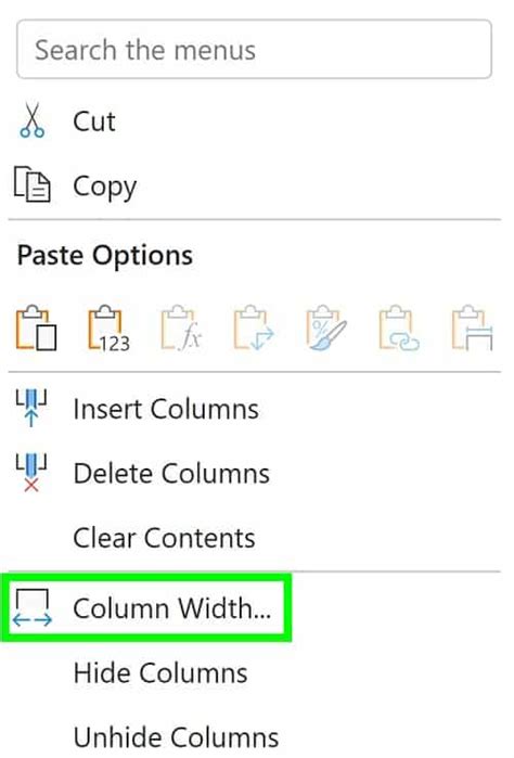 Distribute Columns Evenly Make Columns The Same Width In Excel