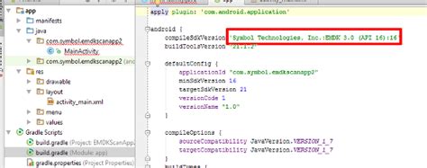 EMDK For Android Setup Android Studio X Zebra Technologies TechDocs