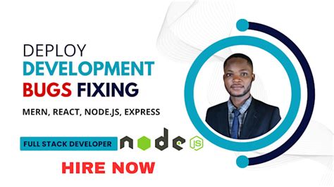 Fix Bugs Deploy Mern Stack React Nodejs Mongodb Express Rest Api