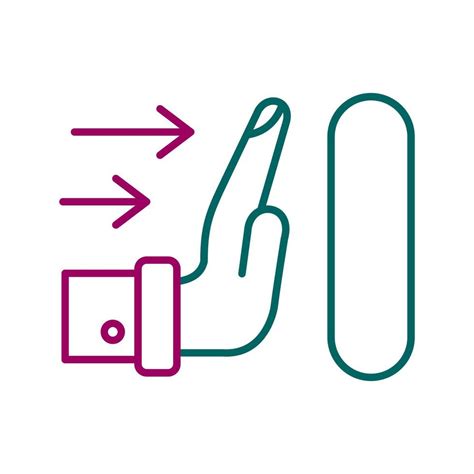 Push Vector Icon 13096494 Vector Art At Vecteezy