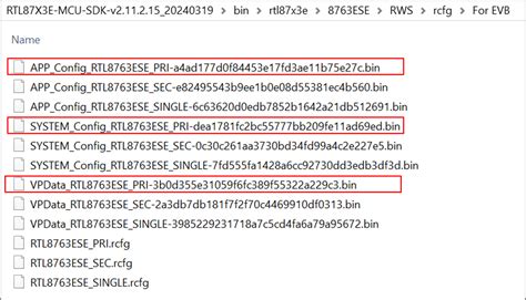 Security Mechanism RTL X E RTL X D BT Audio SDK V Documentation