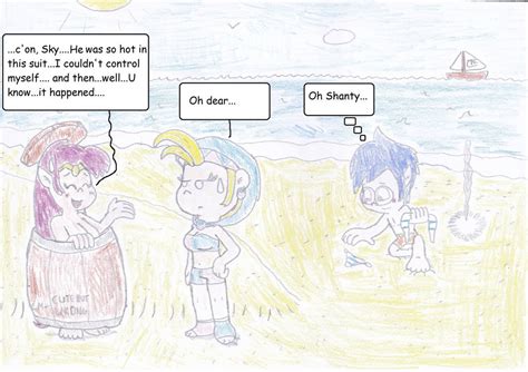 Comm Shantae At The Beach 4 By Mrnintman On Deviantart