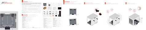 Snapmaker J1 3d Printer User Manual And Quick Start Guide