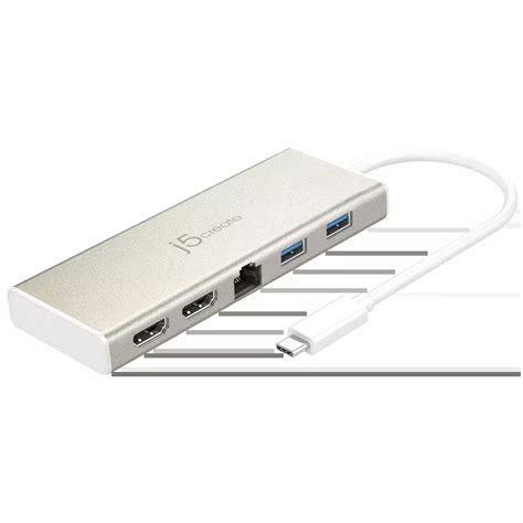 USB C Dual HDMI Multi Dock Alfabit