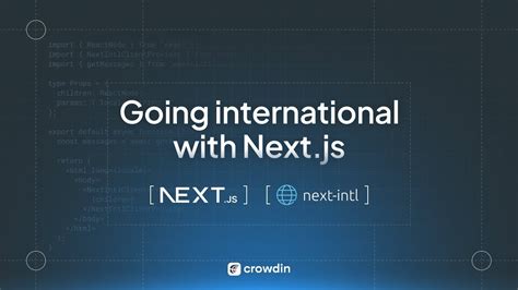 Nextjs App Internationalization I18n With Crowdin Tutorial From