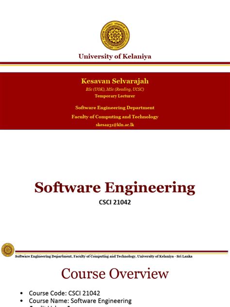 Lecture 1 Introduction To Software Pdf System Software