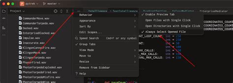 How Do I Make Pycharm To Highlight A File In The Tree On Switching To A Tab IDEs Support