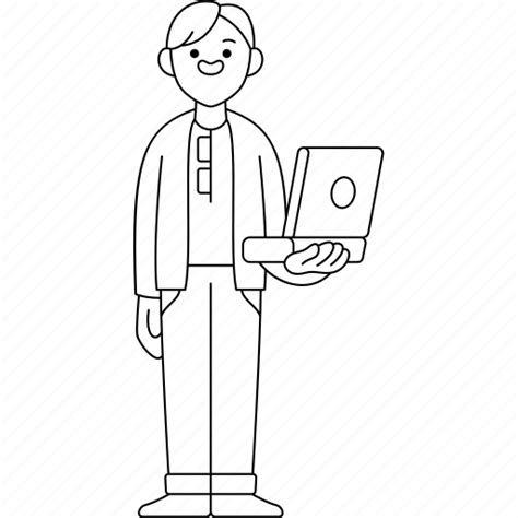 Programmer Developer Engineer Software Computer Icon Download On Iconfinder