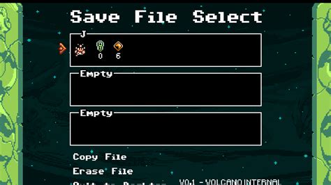 Polished Up My Game With A New Save File Screen Background And Some Transitions When Starting