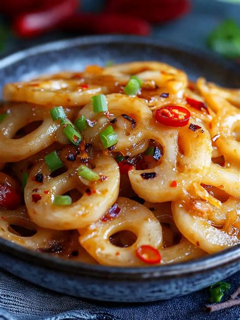 Irresistible Spicy Lotus Root Stir Fry For Delicious Gatherings