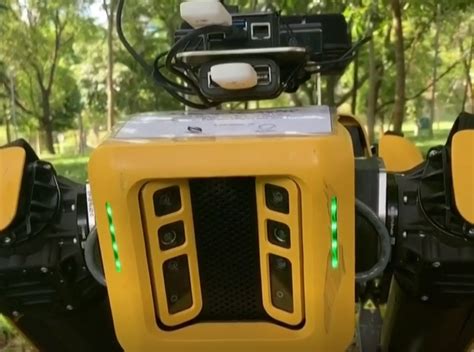 The Enforcer Robot Named Spot Helps With Social Distancing Klas