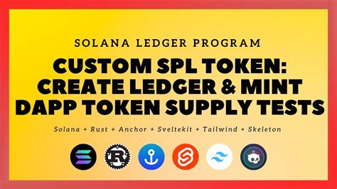 Solana Sveltekit Ledger Program 37 Custom Spl Token Create