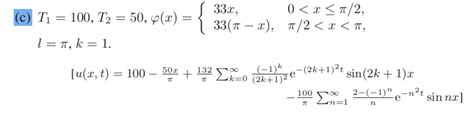 Solved 27 Solve The Nonhomogeneous Initial Boundary Value