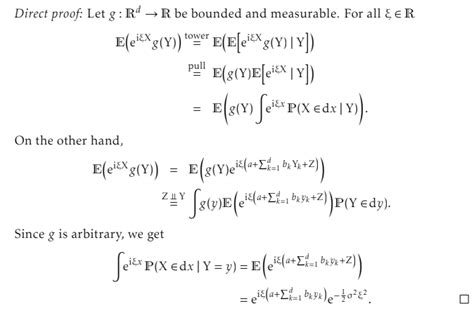 Probability Understanding The Proof That The Conditional Distribution