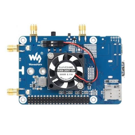 Waveshare RM500U CN 5G HAT For Raspberry Pi Quad Antennas LTE A Multi Band 5G 4G 3G Buy Online
