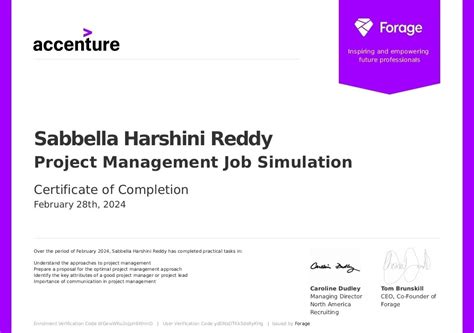 harshini reddy on linkedin accenture projectmanagement