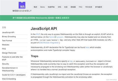 Wasm正确入门 Csdn博客
