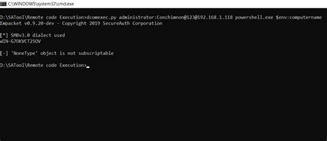 Python Impacket Tool Công Cụ Remote Execution Mà System Administrator