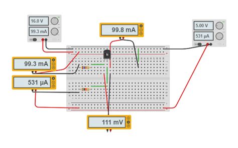 Circuit Design Prática 6 Tinkercad