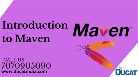 introduction to maven