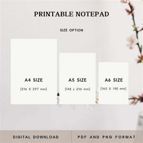 Printable Notepad Beige Aesthetic Girl Notepad Printable Stationary Babe Notes Cute