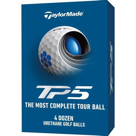 Taylormade Tp5 Golf Balls 4 Dozen Promo Pack Carls Golfland