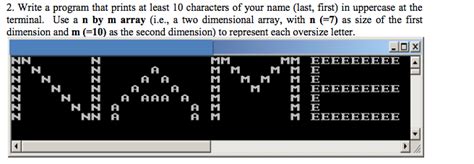 Solved C Write A Program That Prints At Least 10