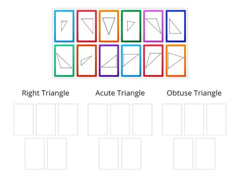 classifying triangles group sort