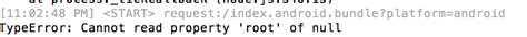 Reactjs Android React Native Unable To Download Js Bundle Typeerror