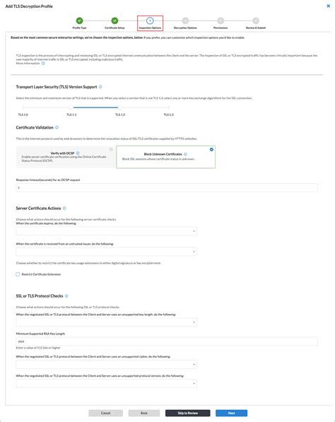 Configure Sd Wan Tls Decryption In Concerto Versa Networks