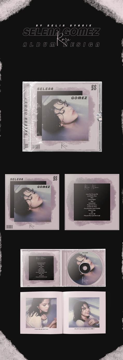 Selena Gomez Rare Album Design Behance