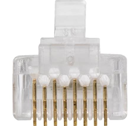 Коннекторы RJ-45 cat 6 - купить джек RJ45 8p8c категории 6 (6 кат, cat6 ...