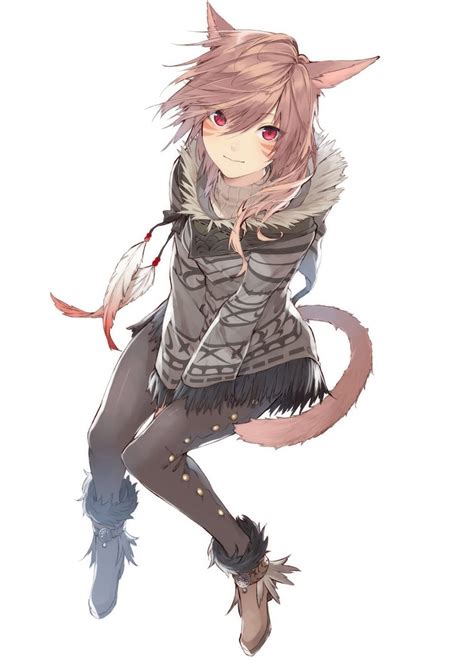 Miqo Te Final Fantasy And More Drawn By Kuwashima Rein Danbooru