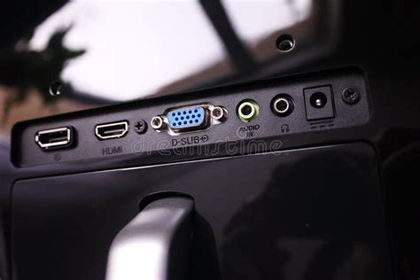 LCD IPS Monitor For Home Computer Desktop With A Personal Computer And A Monitor With A Large