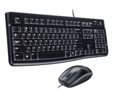Logitech Mk Usb Wired Keyboard Mouse Ebay Australia